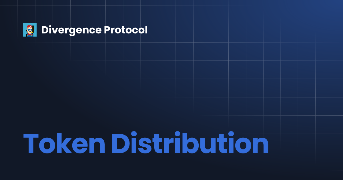 Token Distribution | Divergence Protocol