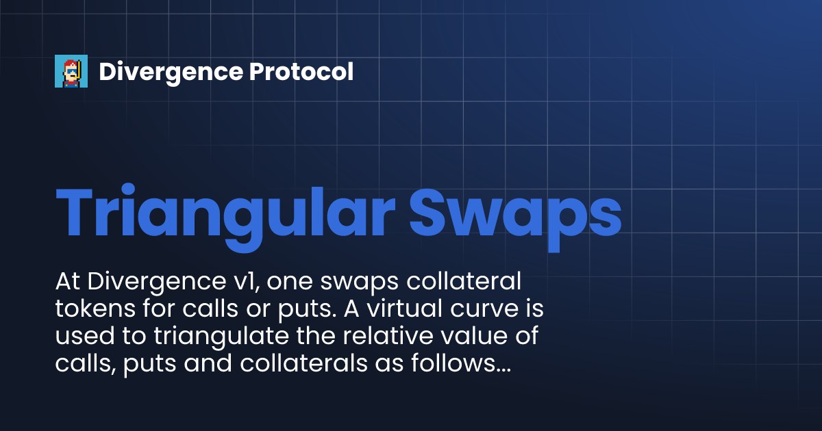 Triangular Swaps | Divergence Protocol